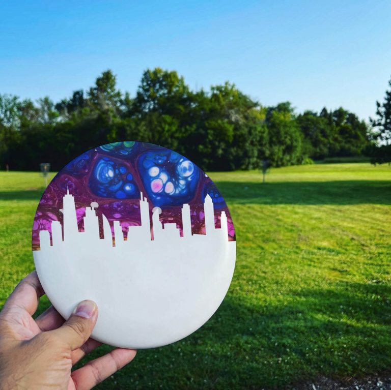 One Cut Line Stencils - Disc Golf Dyers Guild