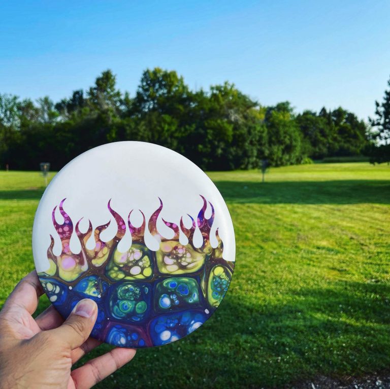 One Cut Line Stencils - Disc Golf Dyers Guild