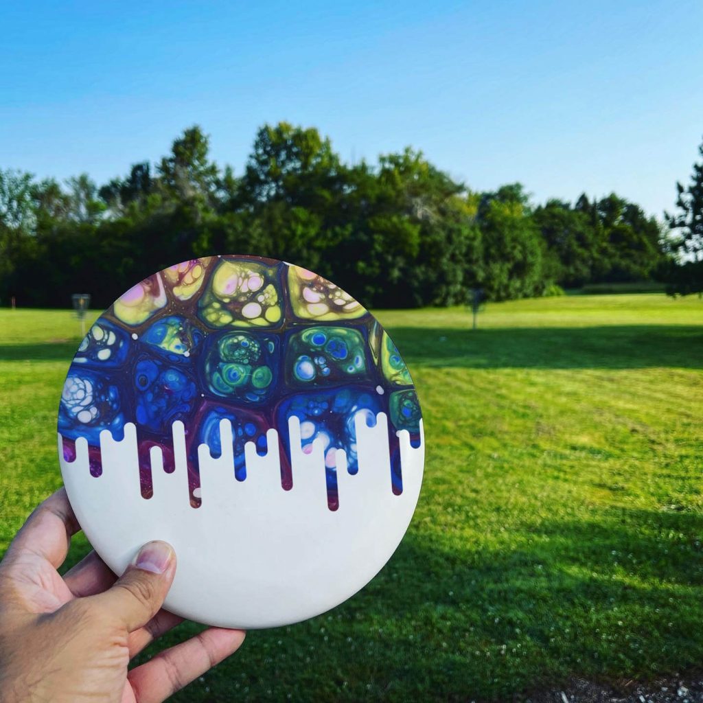 One Cut Line Stencils - Disc Golf Dyers Guild