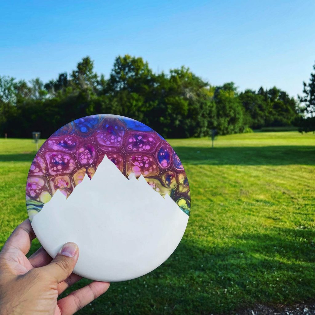 One Cut Line Stencils - Disc Golf Dyers Guild