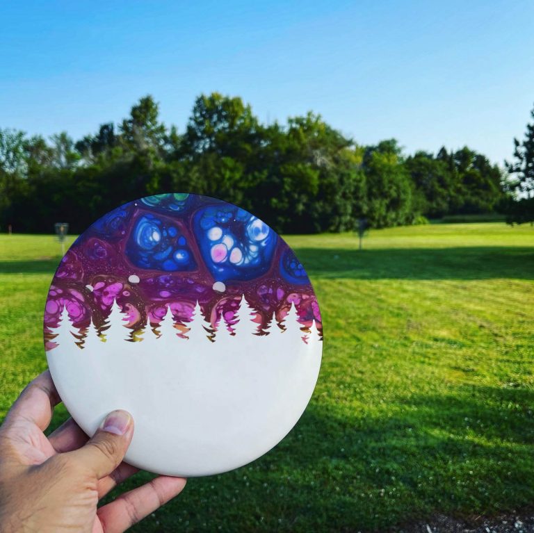One Cut Line Stencils - Disc Golf Dyers Guild