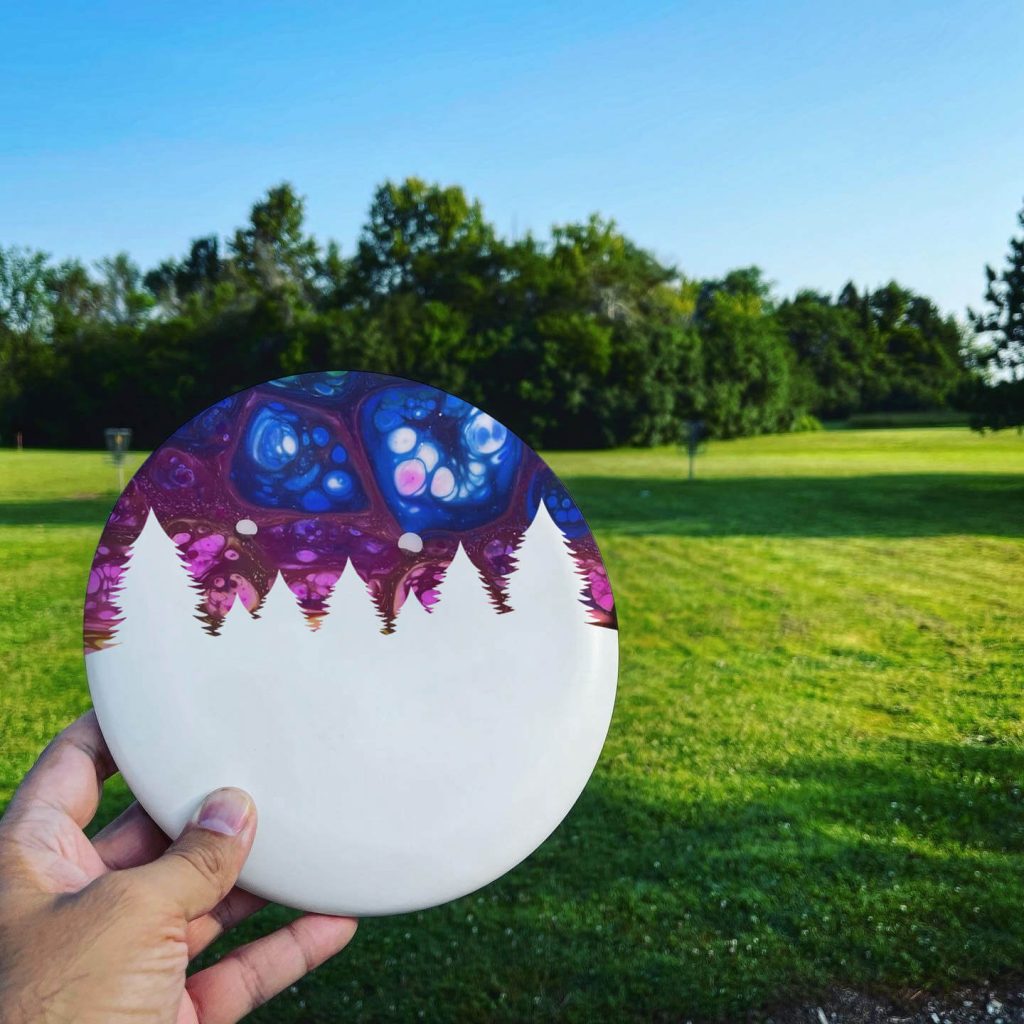 One Cut Line Stencils - Disc Golf Dyers Guild