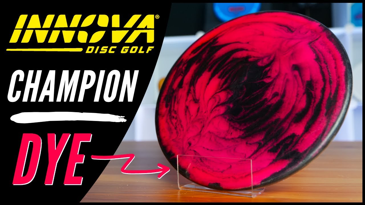 Disc Dyeing INNOVA CHAMPION Plastic! - Disc Golf Dyers Guild