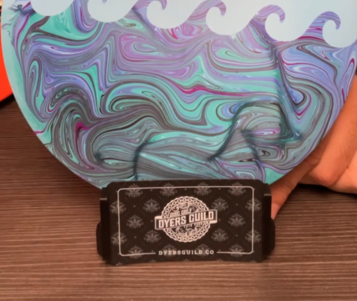 Branded Disc Display Stand - Disc Golf Dyers Guild