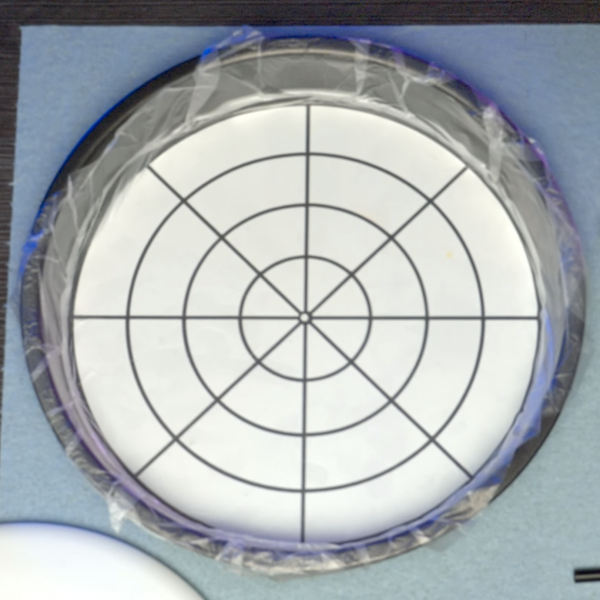 Pie Pan Bottom Stencil (Digital Download) - Disc Golf Dyers Guild